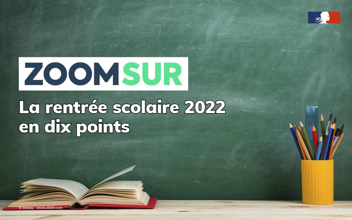 Vidéo : La rentrée scolaire 2022 en dix points | vie-publique.fr