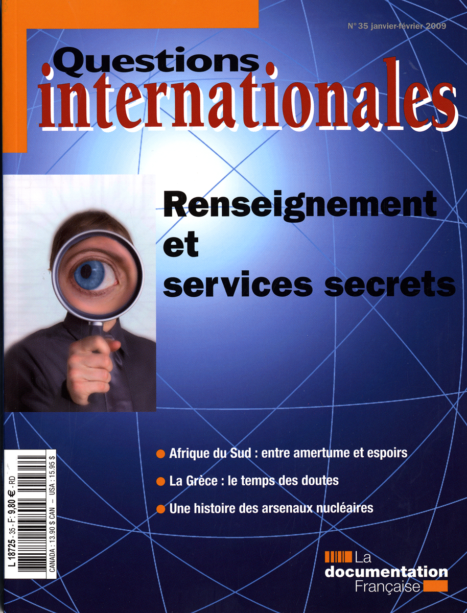 Renseignement et services secrets | vie-publique.fr