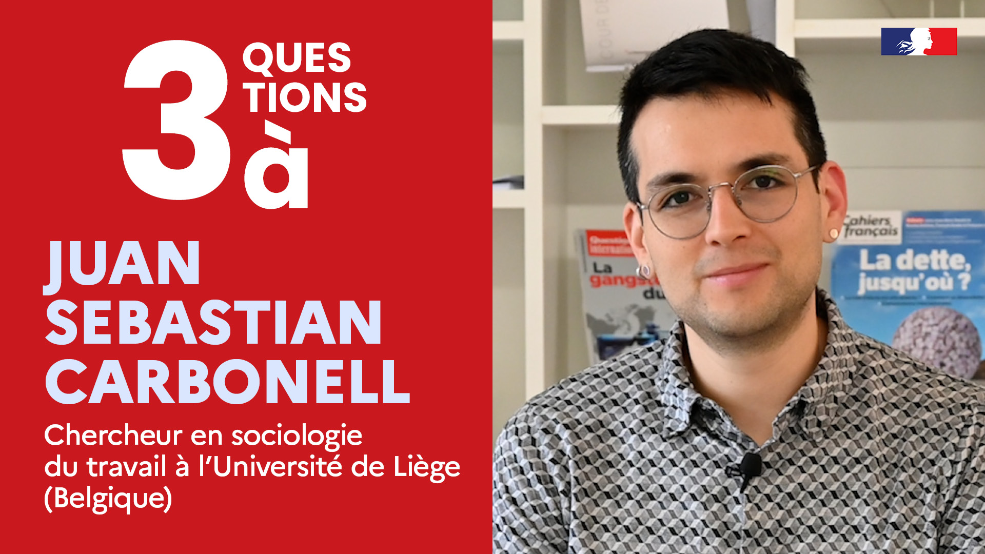 L'IA et le monde du travail : questions à J. S. Carbonell | vie-publique.fr
