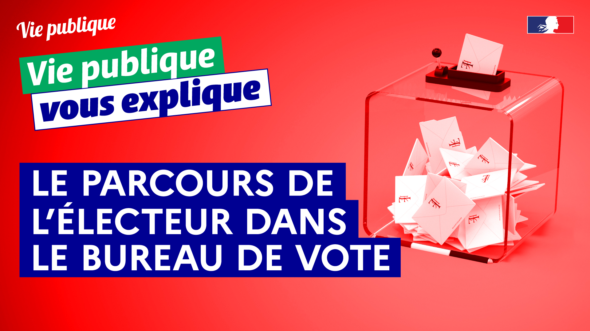 Vidéo : Le parcours de l'électeur dans le bureau de vote | vie-publique.fr