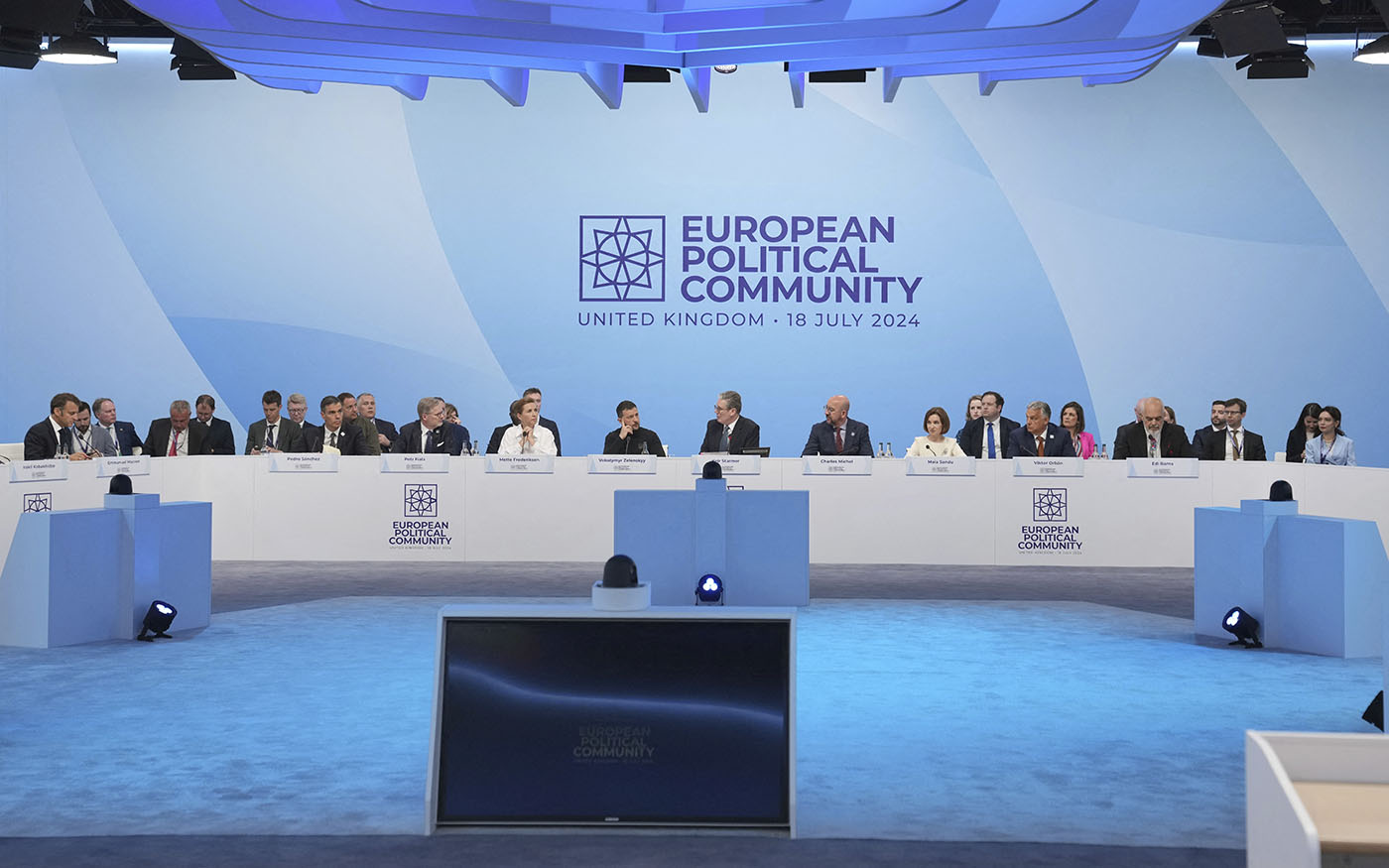 Réunion de la Communauté politique européenne au Royaume-Uni | Vie publique